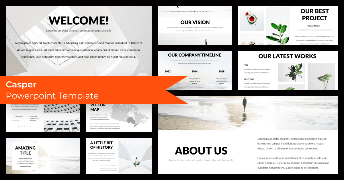 Casper - Powerpoint Template – MasterBundles