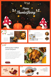 Thanksgiving Presentation: Powerpoint, Keynote, Google Slides