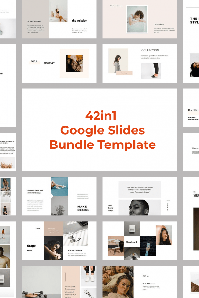 42 in 1 Google Slides Bundle Template – MasterBundles