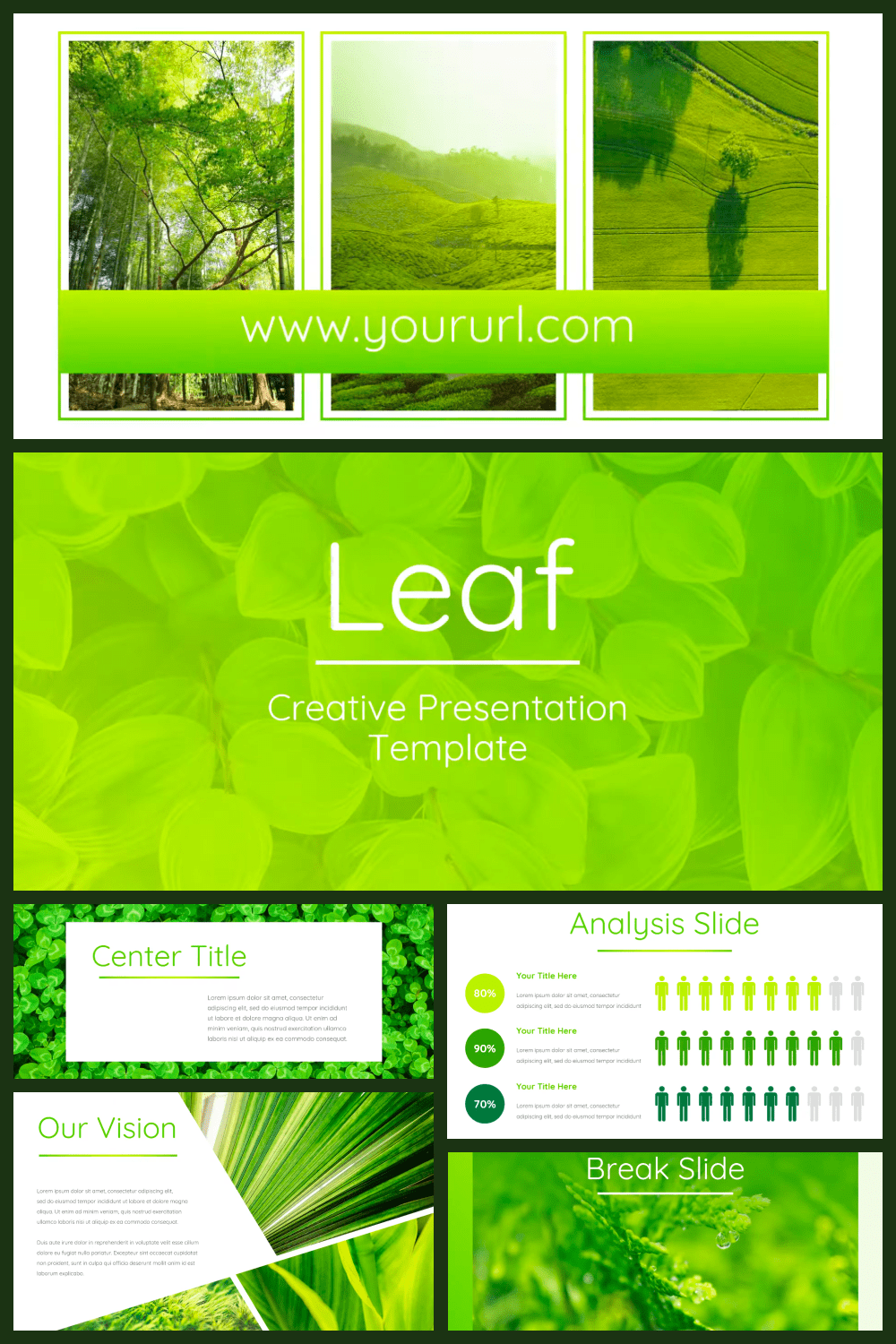 Leaf - Powerpoint Template – MasterBundles