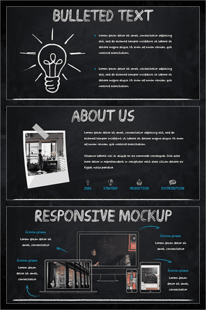 Chalk - Chalkboard Powerpoint Templates – MasterBundles