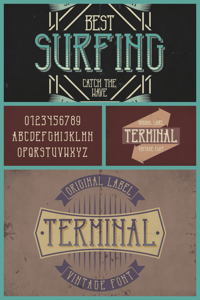 Terminal Retro Typeface – MasterBundles