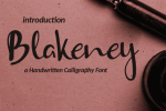 Blakeney Handwritten Font – MasterBundles