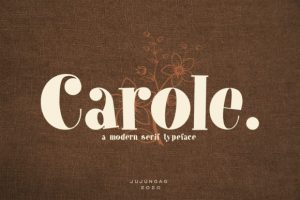 Carole Elegant Serif Font – MasterBundles