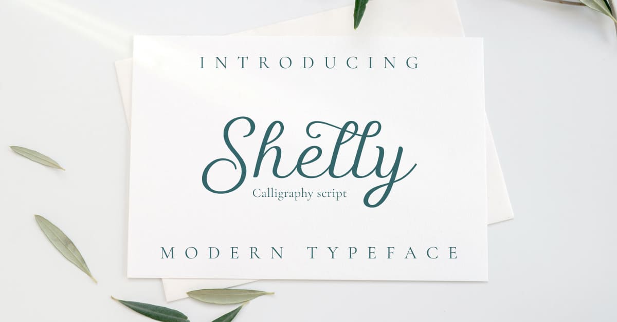 Shelly Free Script Font – MasterBundles