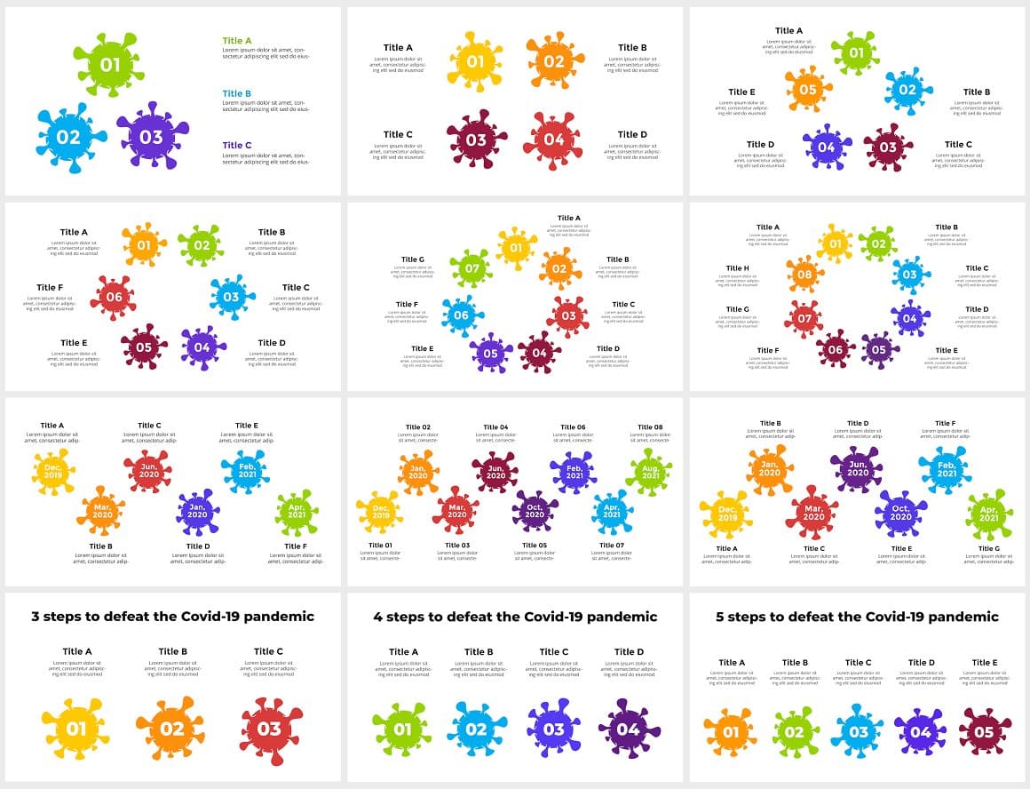 Covid-19 Vaccination Infographics – MasterBundles