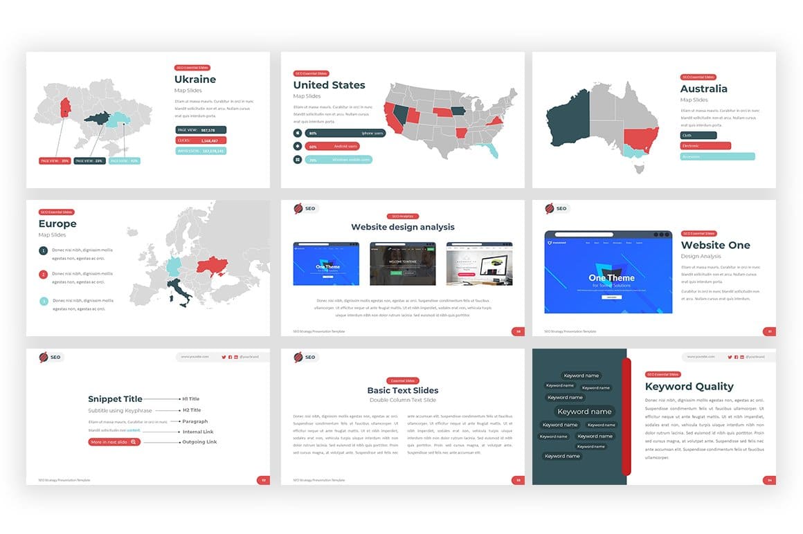 SEO Strategy | Google Slides – MasterBundles