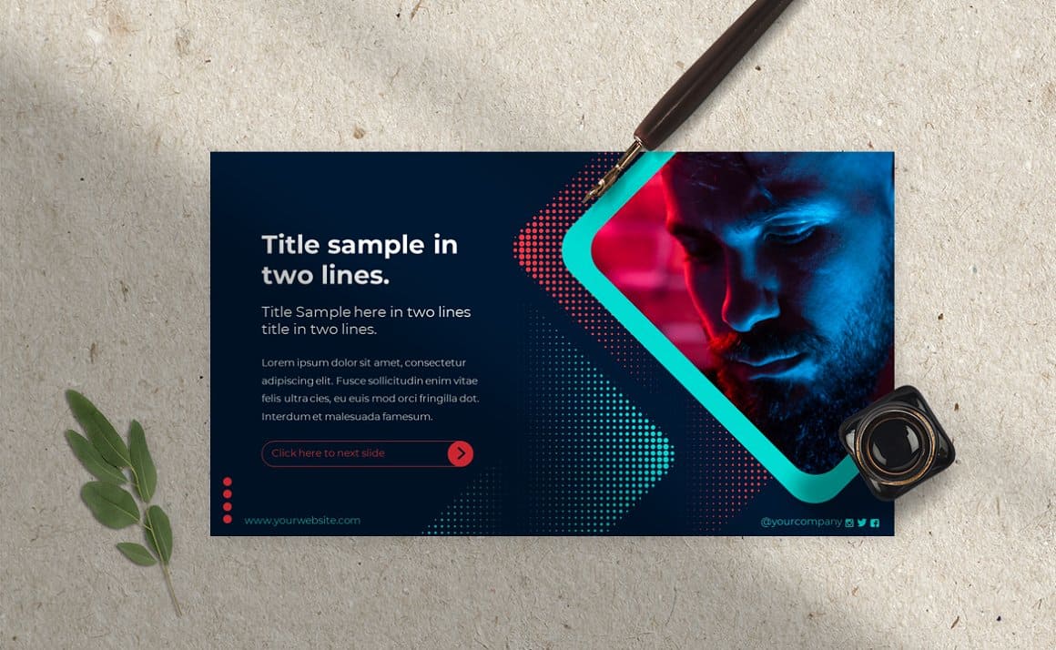 Range Point Powerpoint Templates Professional – MasterBundles