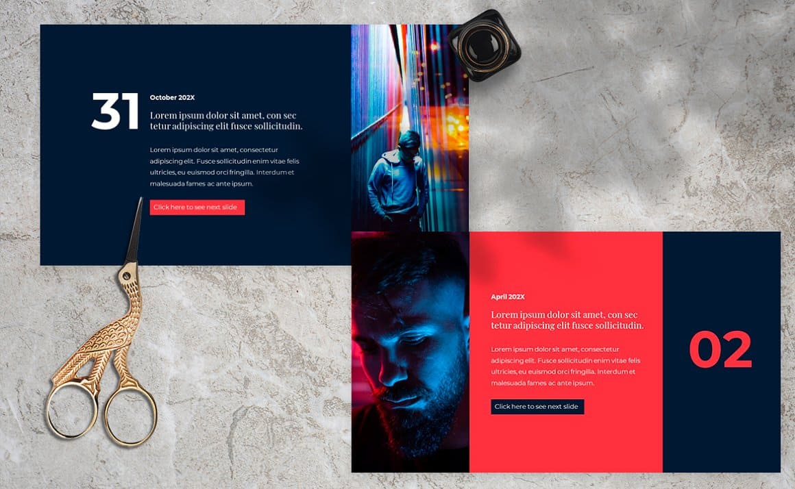 Block Powerpoint Template – MasterBundles