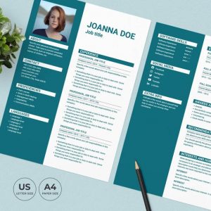 Hotel Resume Template CV – MasterBundles