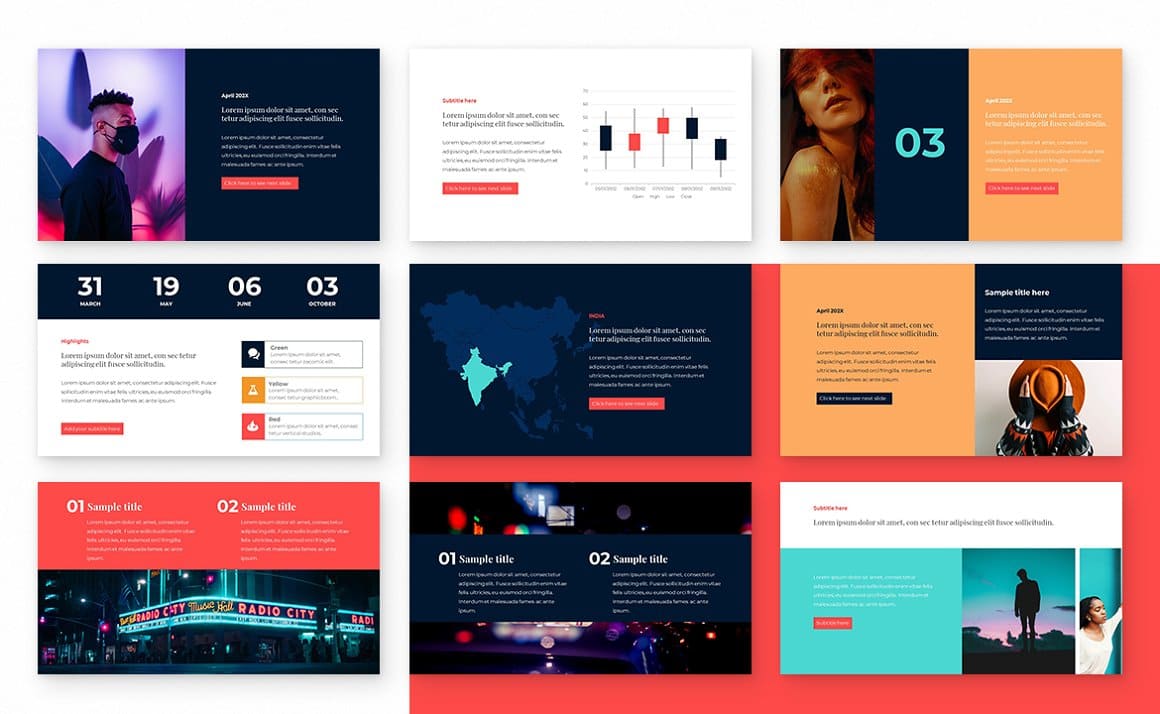 Block Powerpoint Template – MasterBundles