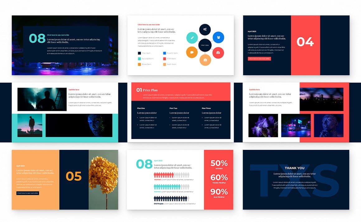 Block Powerpoint Template – MasterBundles