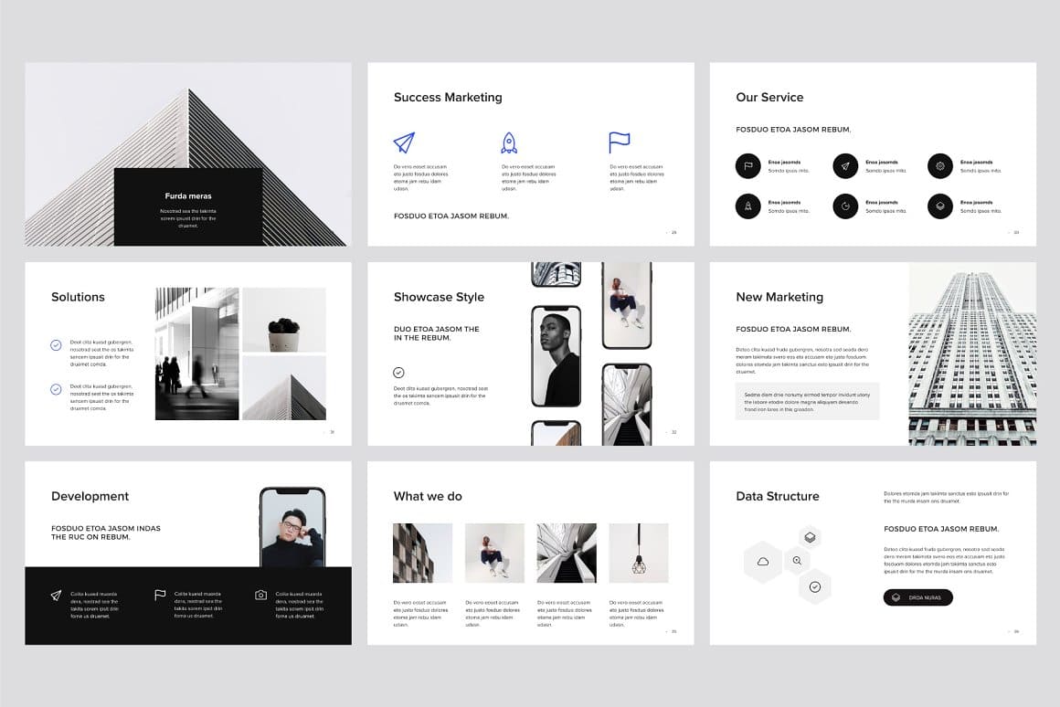 MURO - Creative Powerpoint Templates | Master Bundles