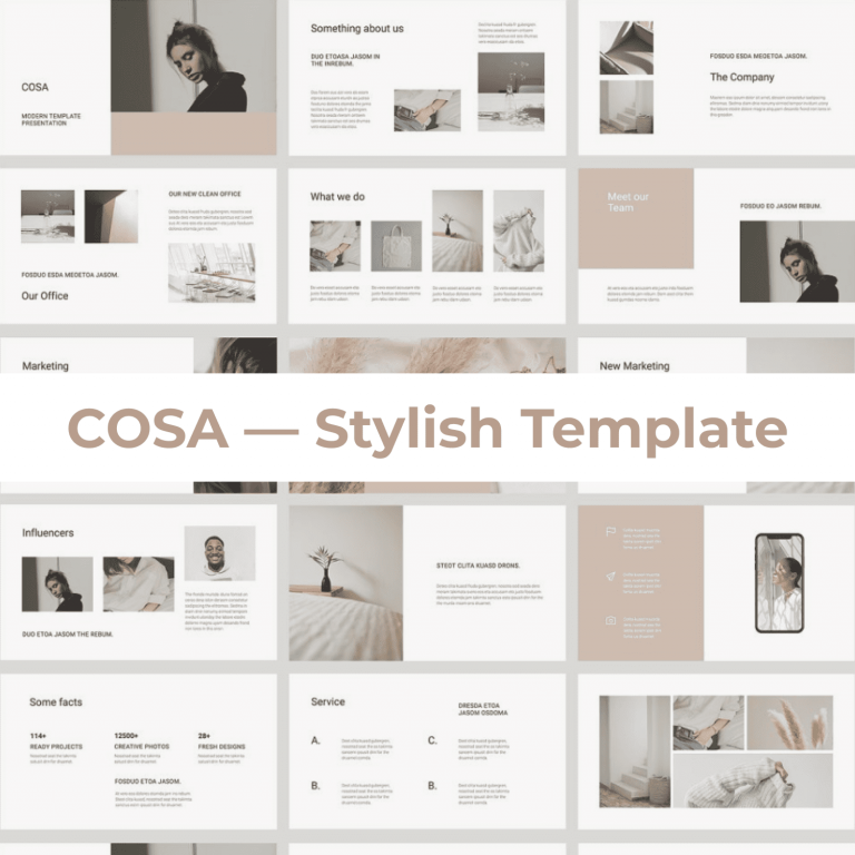 A4 Vertical Google Slides Template | Master Bundles
