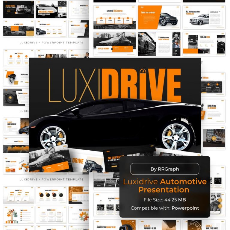 Free Car Presentation Template – MasterBundles