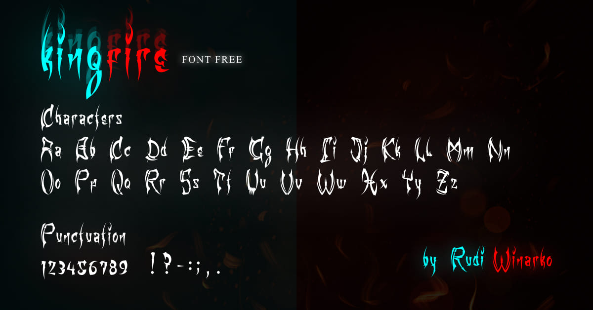 Fire Font Free