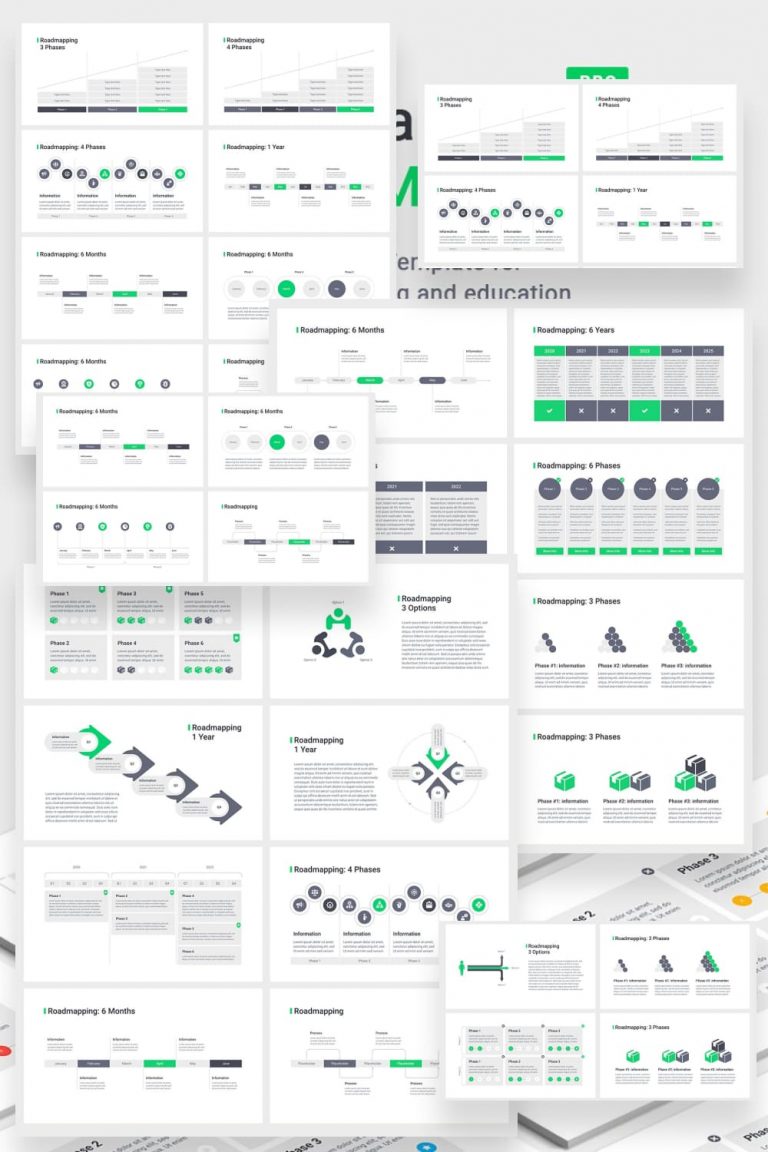 Roadmapping for PowerPoint – MasterBundles