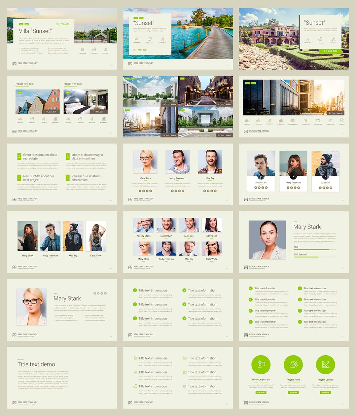 Real Estate PowerPoint Template – MasterBundles