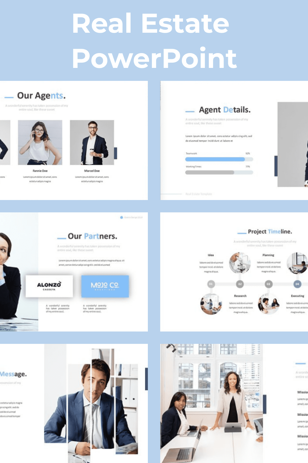 Real Estate Powerpoint Template – MasterBundles