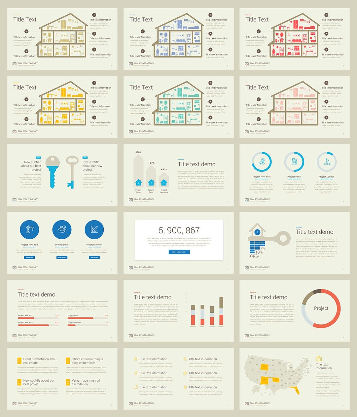 Real Estate PowerPoint Template – MasterBundles