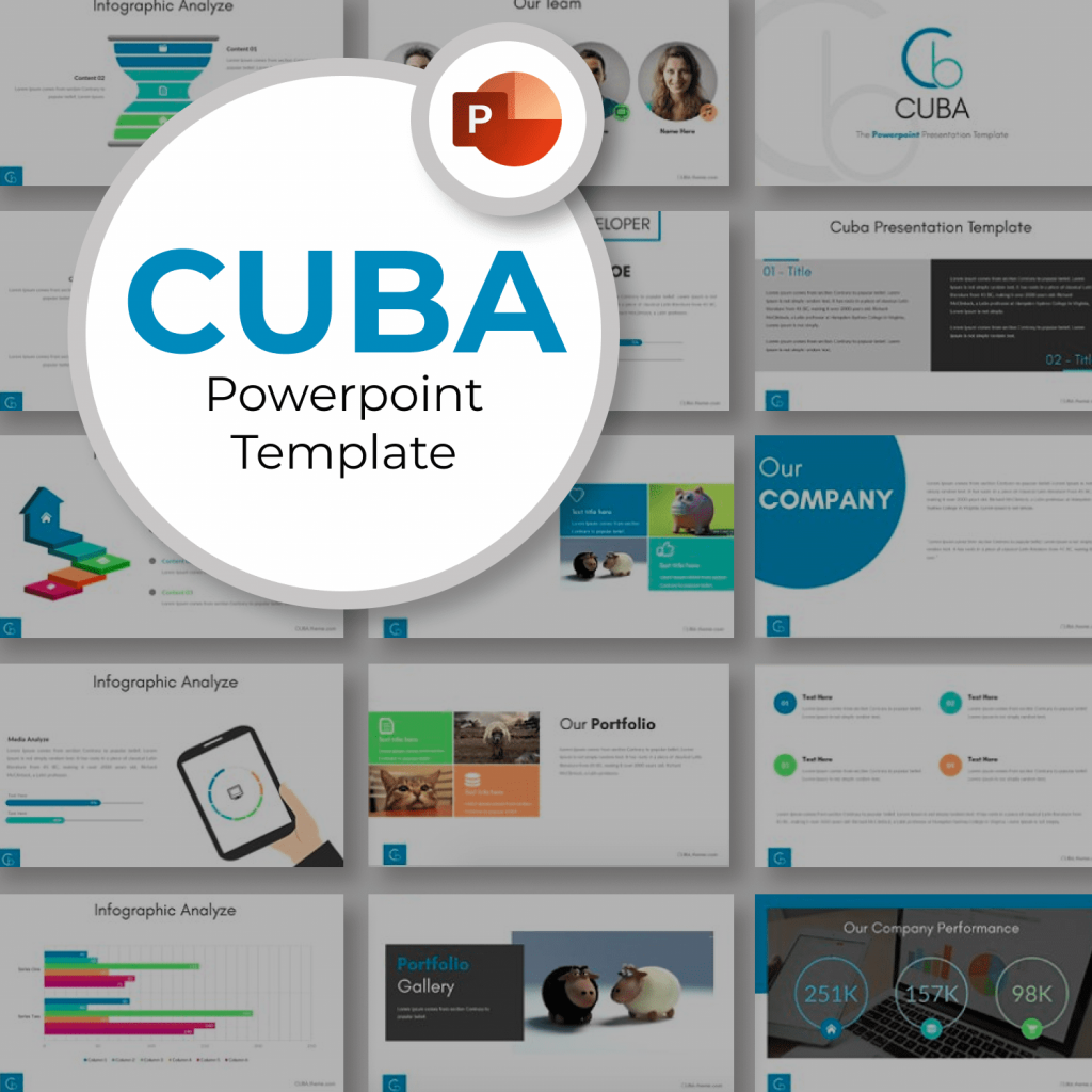 Cuba - Powerpoint Template – MasterBundles
