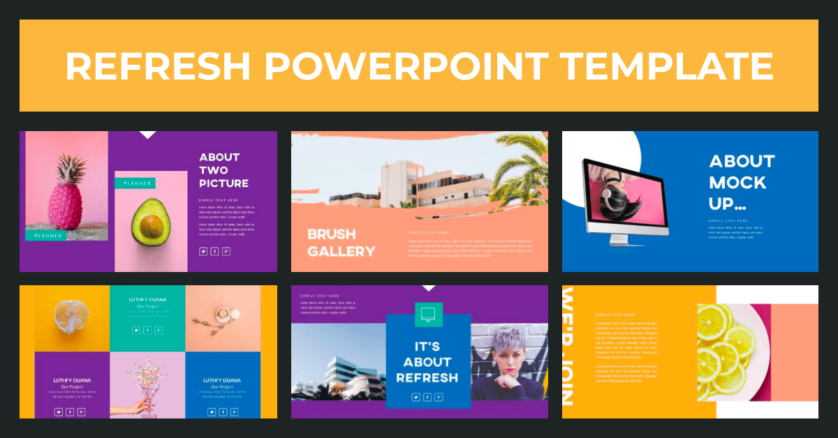 Refresh Powerpoint Template – MasterBundles