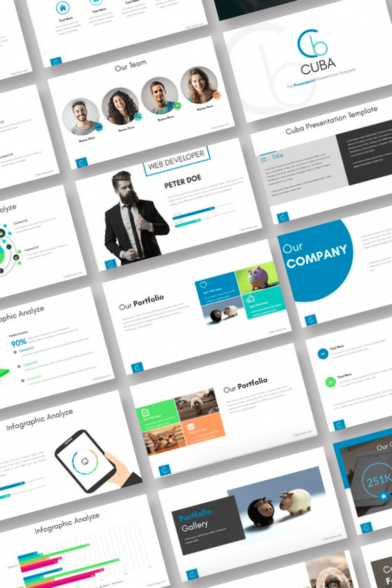 Cuba - Powerpoint Template – MasterBundles