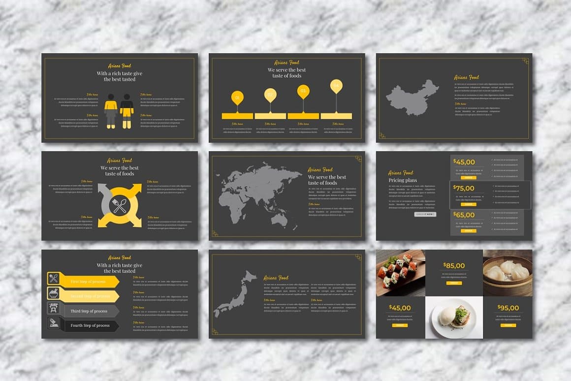 Asians Food - Food PowerPoint – MasterBundles