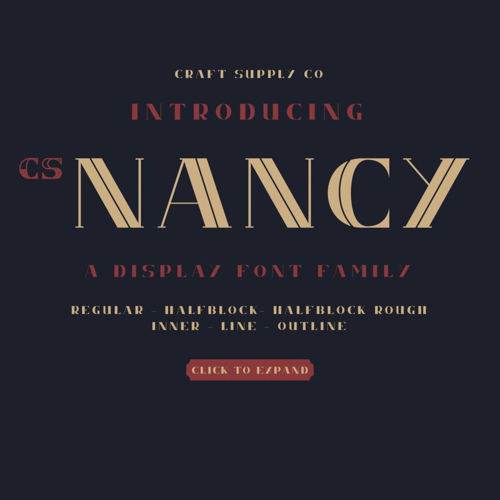 CS Nancy Font Family