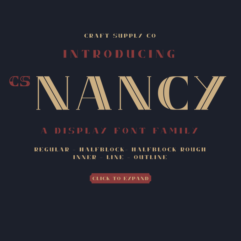 CS Nancy Font Family