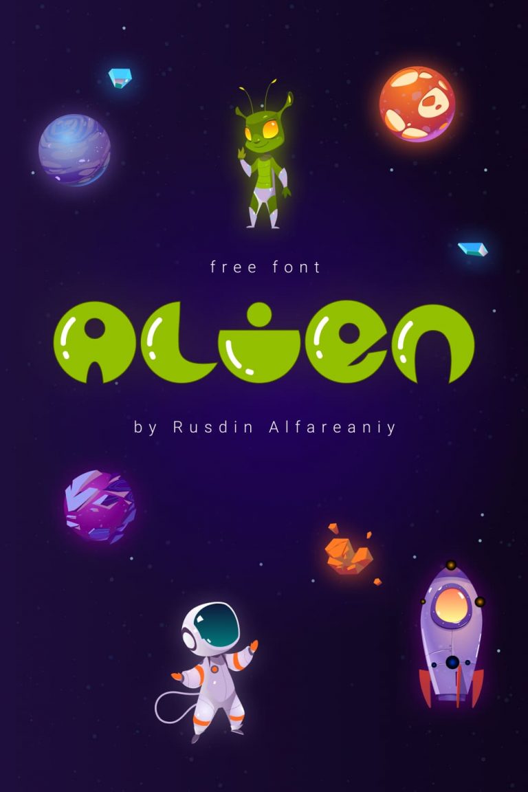 Free Alien Font