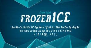Free Frozen Font