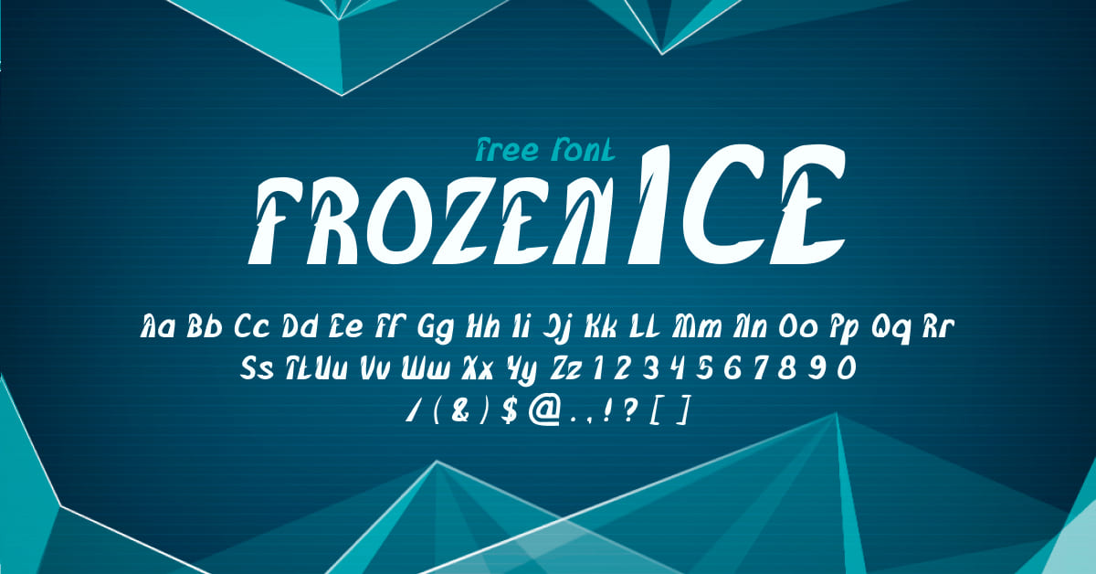 Free Frozen Font