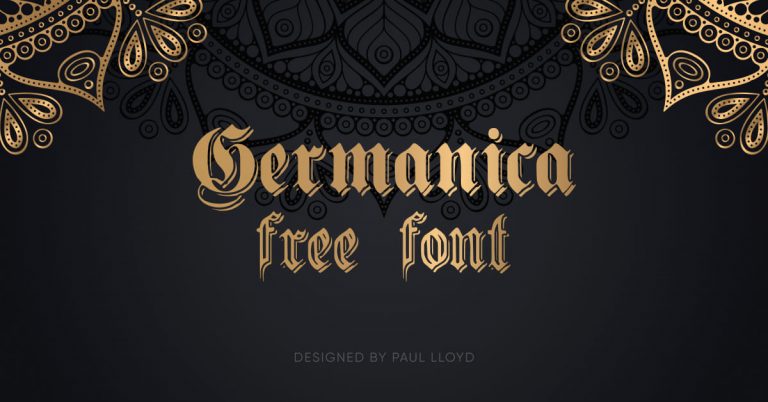 Free Germanic Font