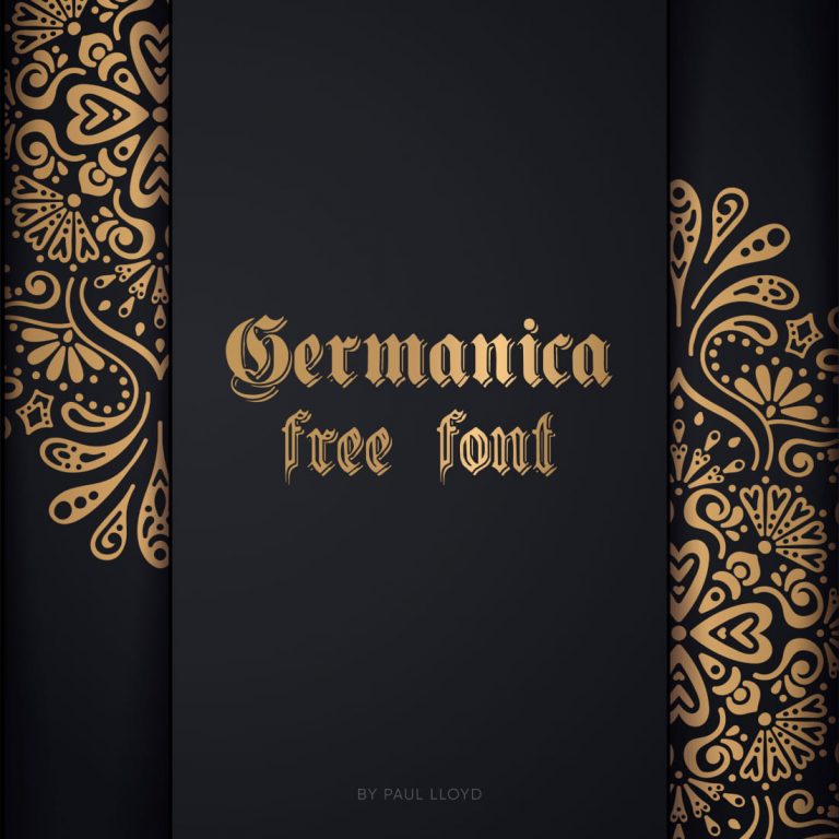 Free Germanic Font