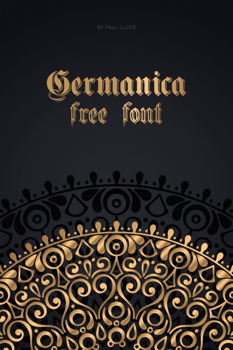 Free Germanic Font