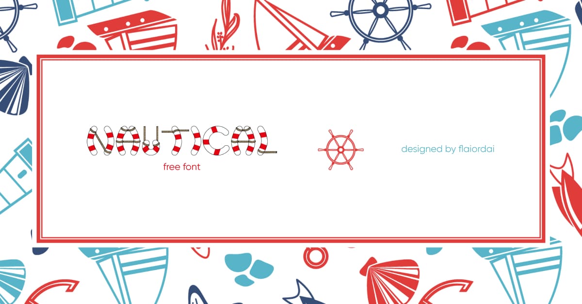 Free Nautical Font