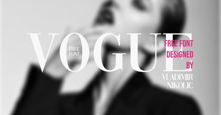 Free Vogue Font