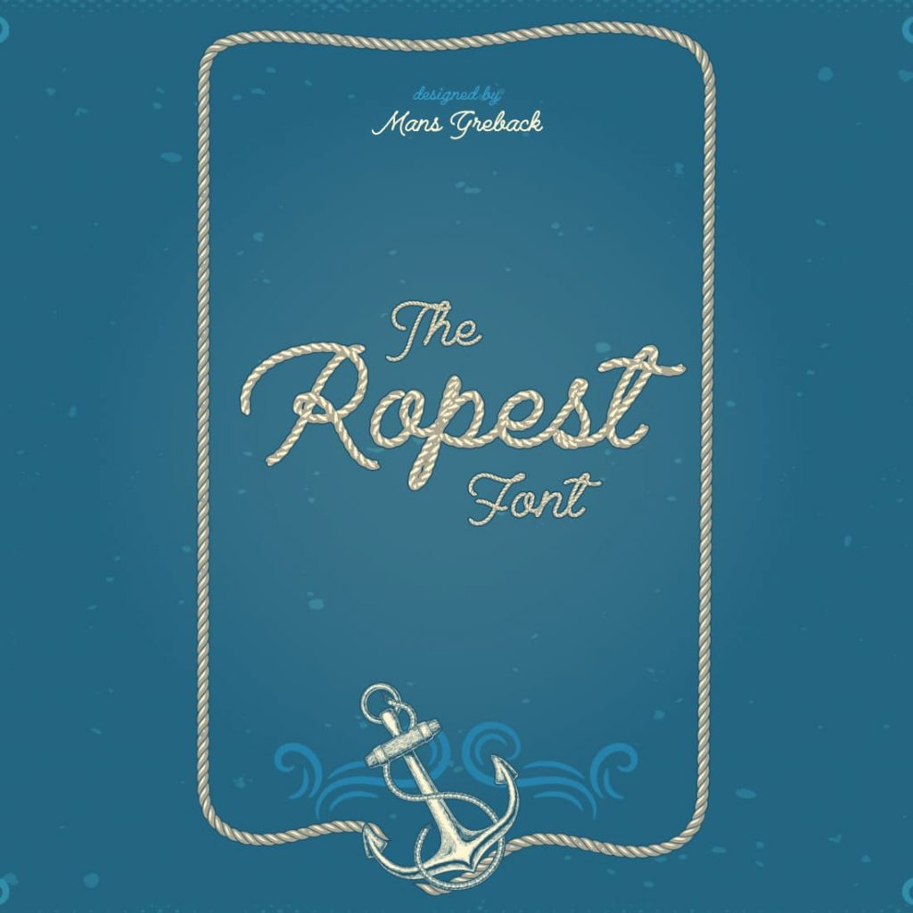 Rope Font Free