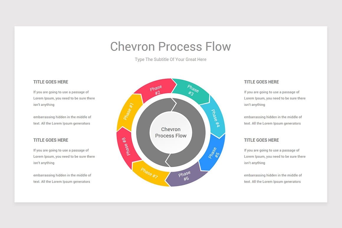 Chevron Process Flow PowerPoint – MasterBundles