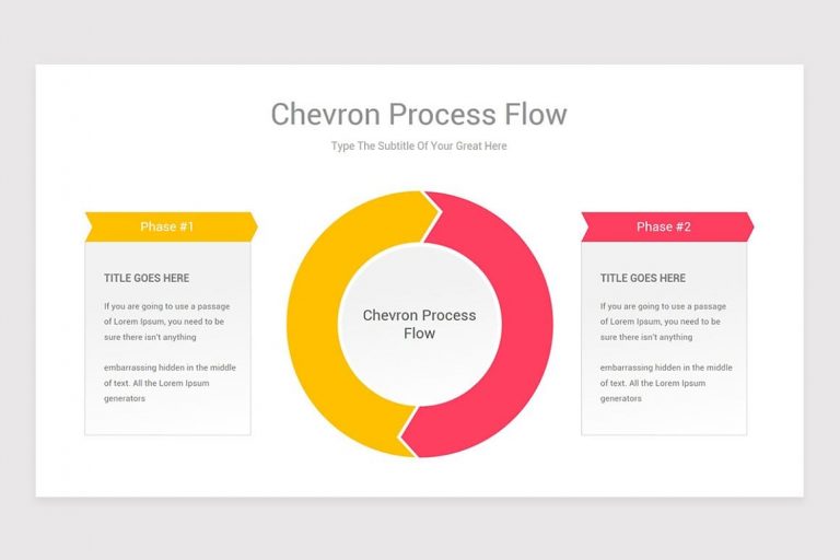 Chevron Process Flow PowerPoint – MasterBundles