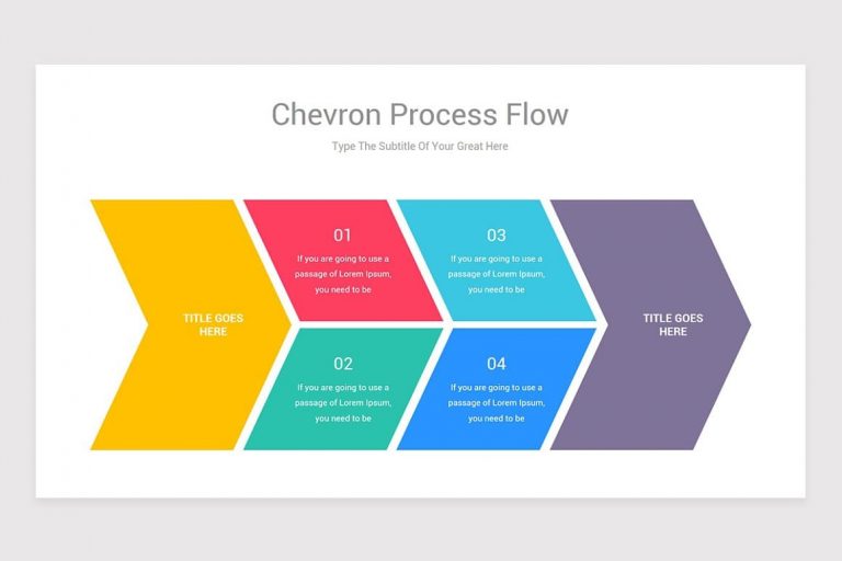 Chevron Process Flow PowerPoint – MasterBundles