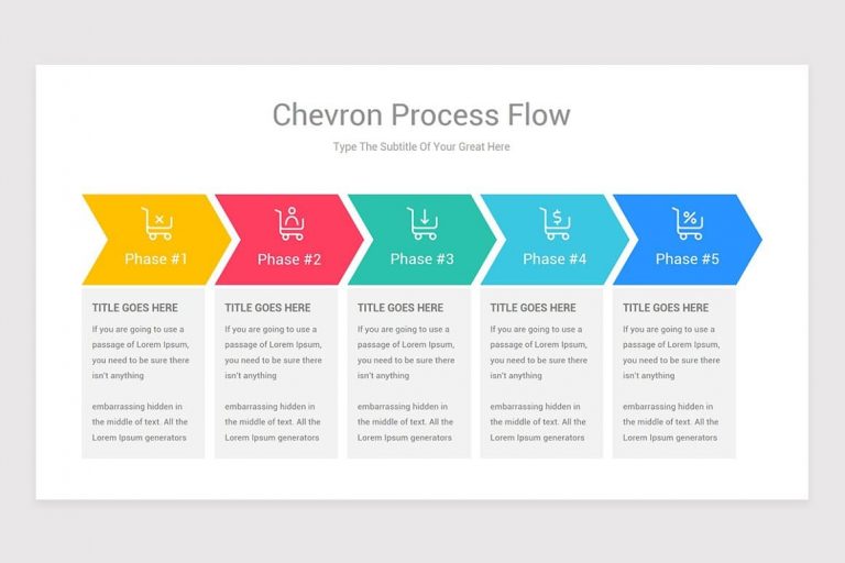 Chevron Process Flow PowerPoint – MasterBundles