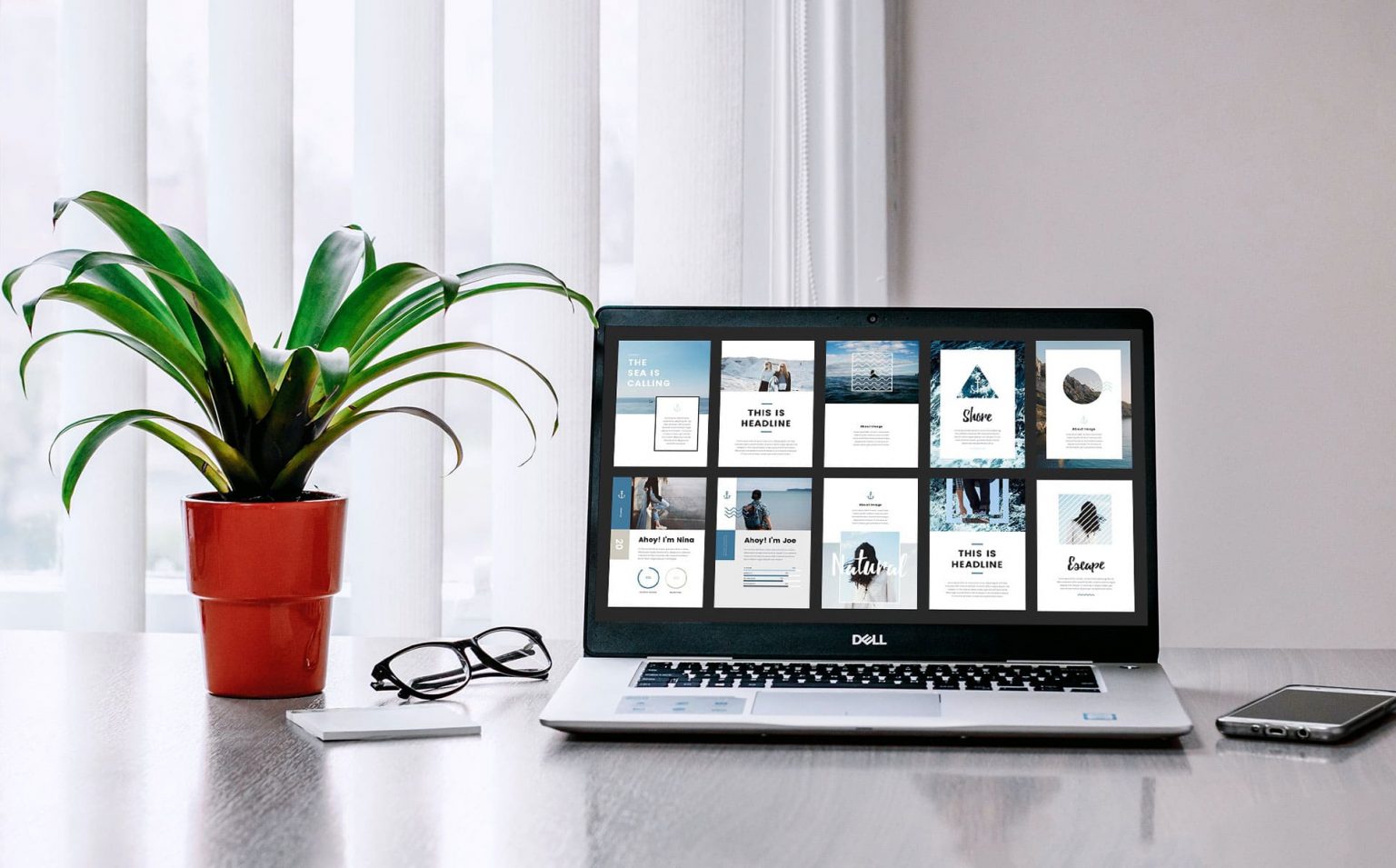 Nautical - A4 Printable PowerPoint – MasterBundles