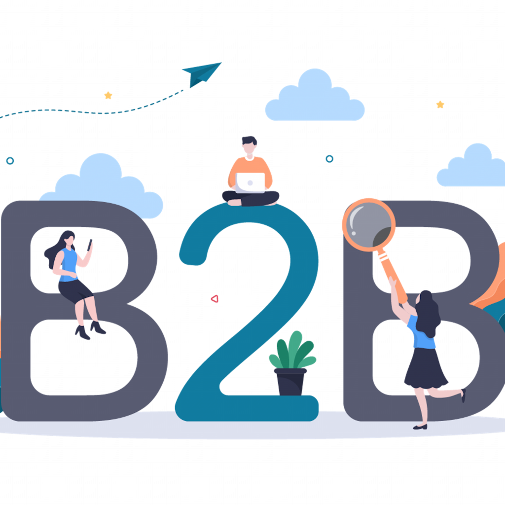 17 B2B or Business to Business Marketing Illustrations – MasterBundles