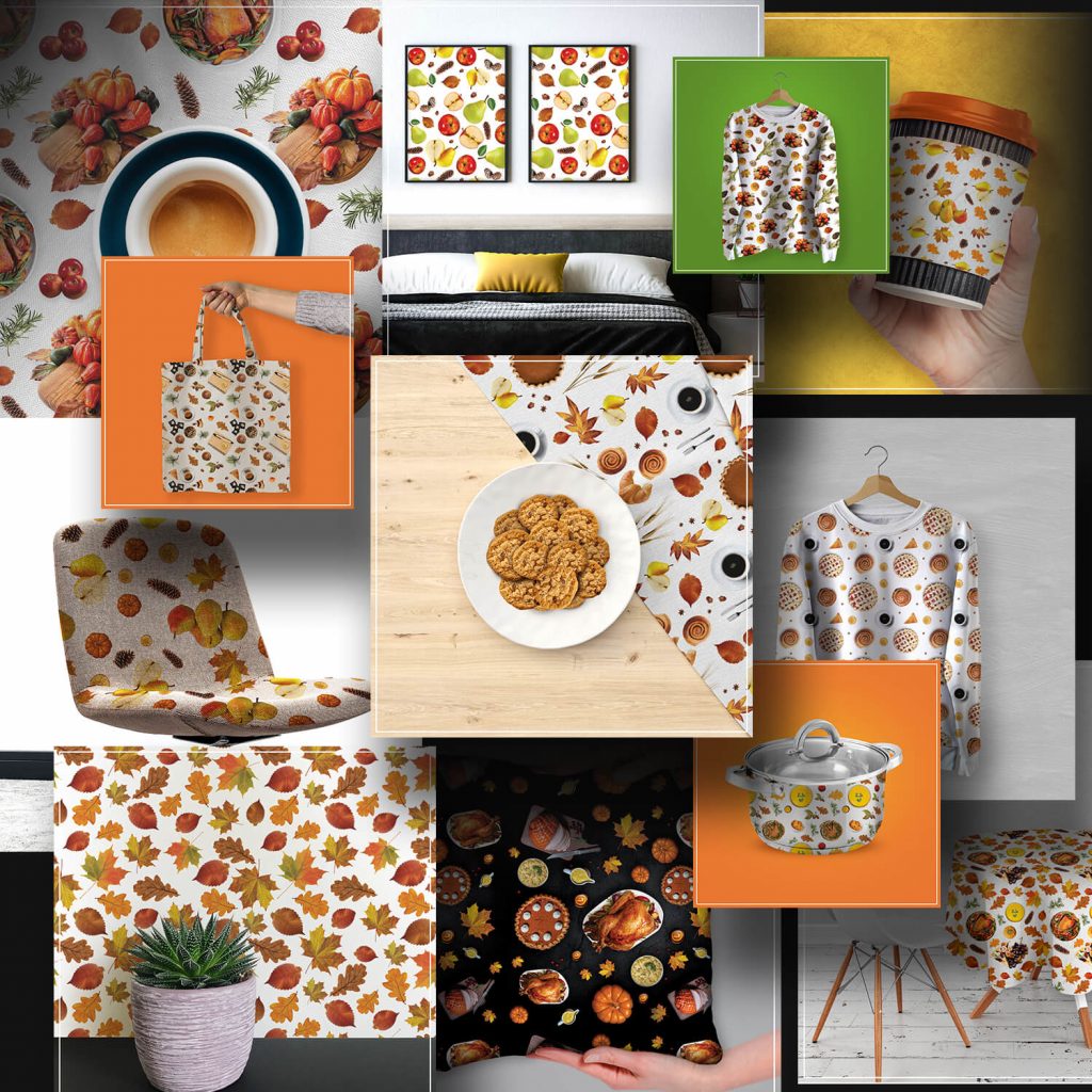 30 Thanksgiving Patterns Bundle – MasterBundles