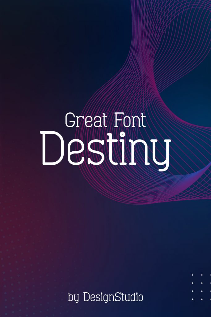 Destiny Monospaced Serif Font – MasterBundles