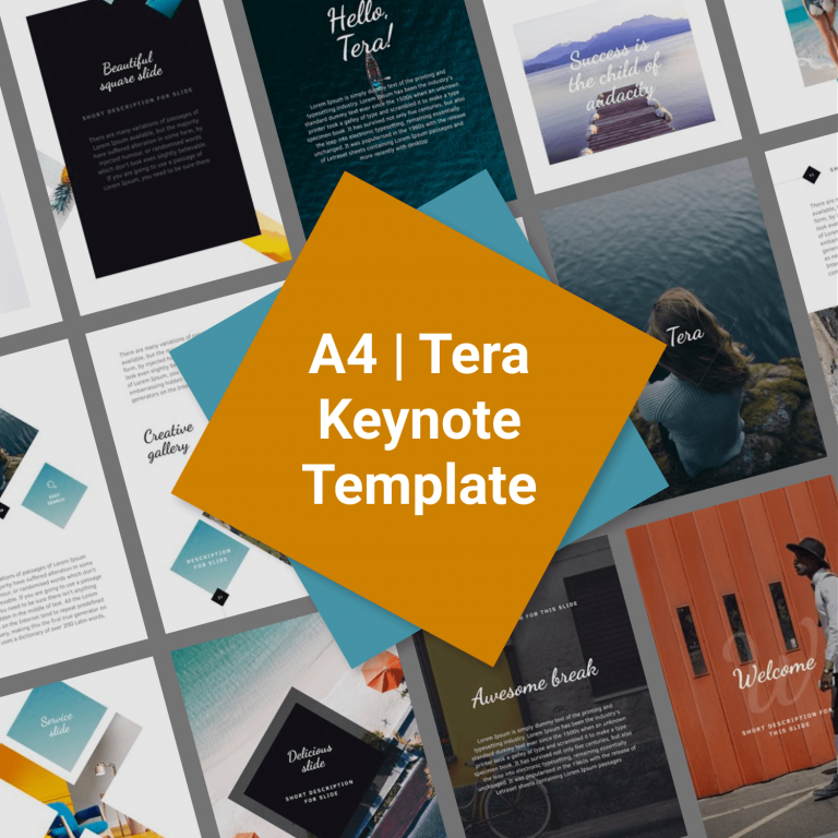 A4 | Focus PowerPoint Template – MasterBundles