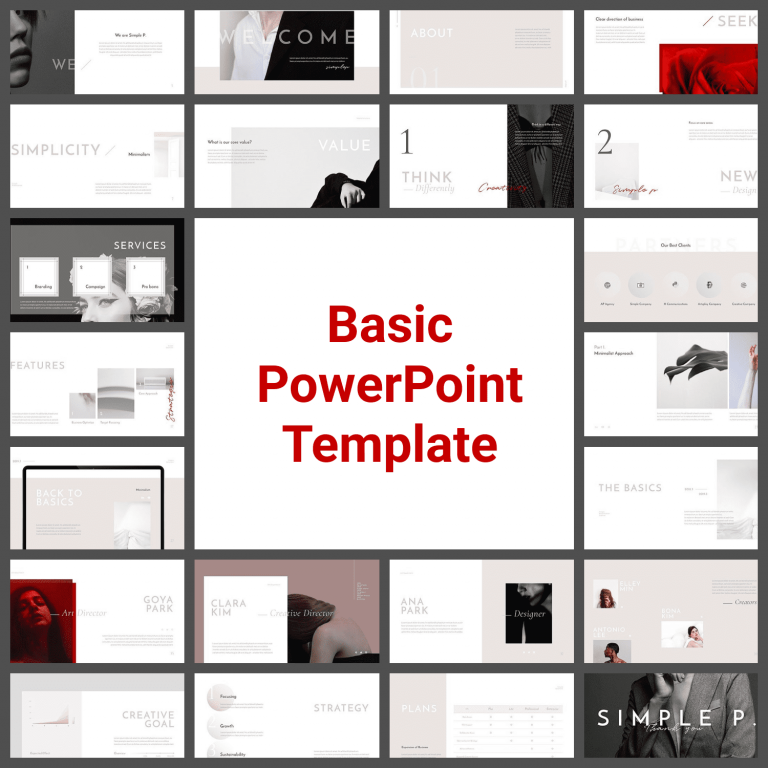 Basic PowerPoint Template – MasterBundles