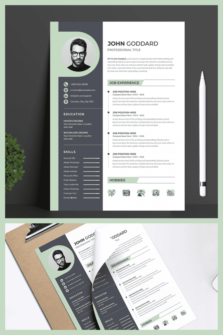 Web Developer Resume Template – MasterBundles